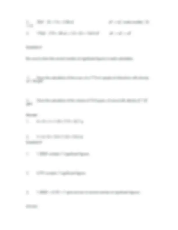 CHEM 103 Chemistry Module 1 to 6 Exam, CHEM 103 Final Exam(Newest, 2025 ...