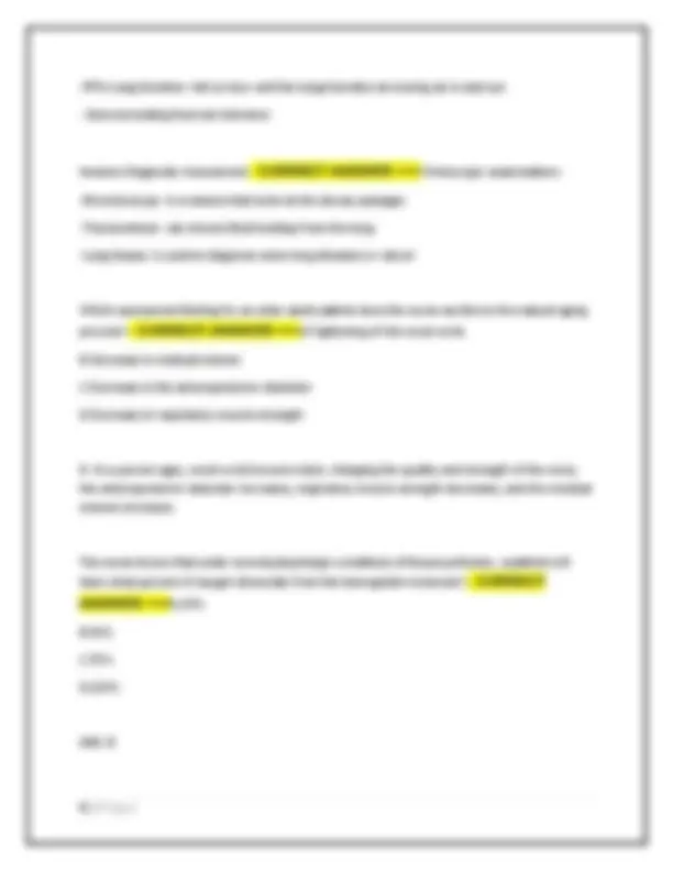 MDC 3 EXAM 2 FINAL EXAM NEWEST 2025 ACTUAL EXAM COMPLETE UPDATED QUESTIONS AND ANSWERS | Exams ...