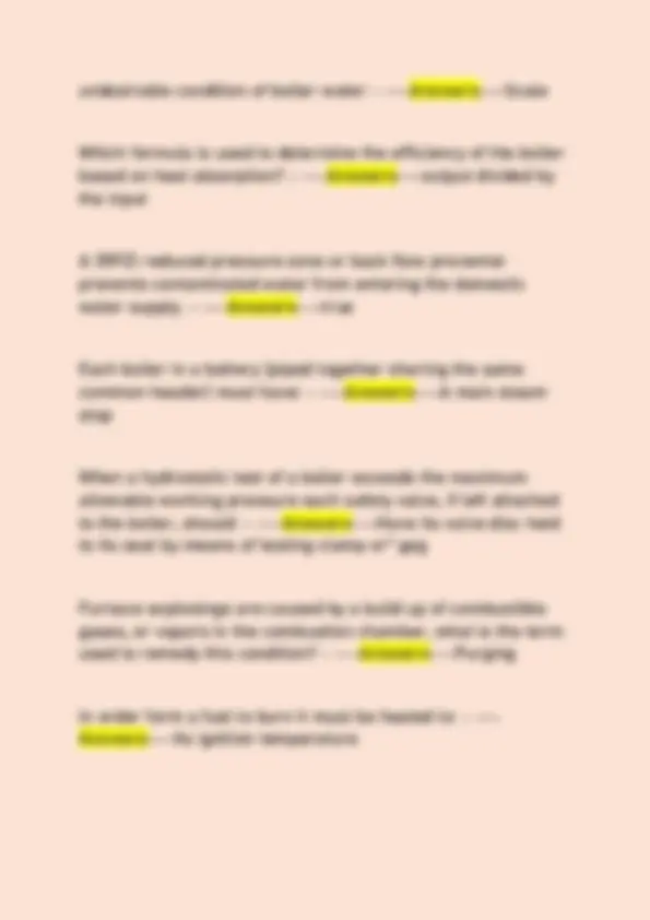 Boiler License Exam Prep: 2025/2026 Q&A Study Guide | Exams Power Plant ...