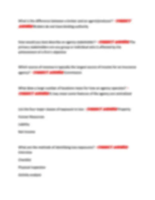 Cisr agency operations exam 2025.pdf | Exams Production and Operations ...