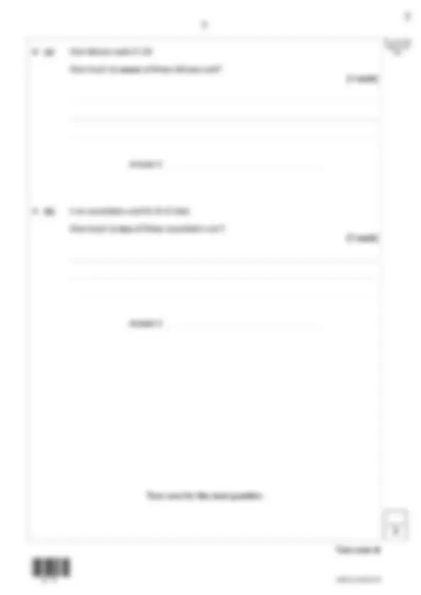 2024 AQA GCSE MATHEMATICS 8300/2F Foundation Paper 2 Question Paper + Mark Scheme + Insert ...