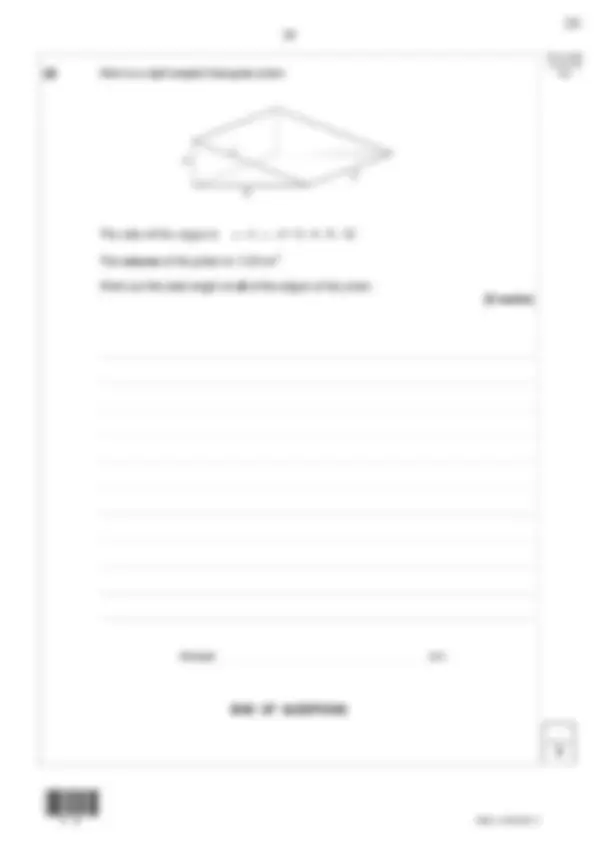 2024 AQA GCSE MATHEMATICS 8300/2H Higher Tier Paper 2 Question Paper + Mark Scheme + Inser ...