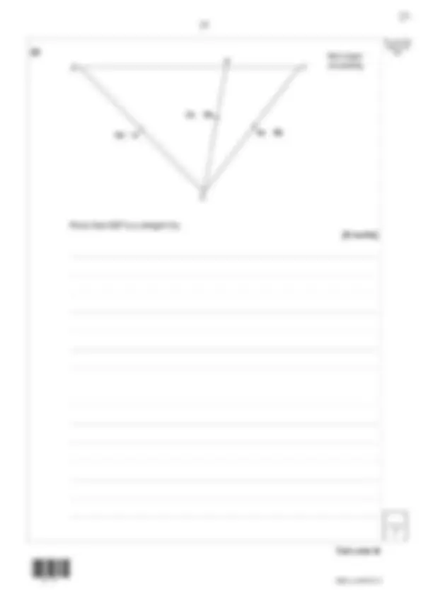 2024 AQA GCSE MATHEMATICS 8300/2H Higher Tier Paper 2 Question Paper ...