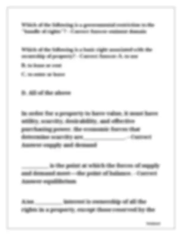 IAAO 101 Exam With 100% Correct And Verified Answers 2024 | Exams ...