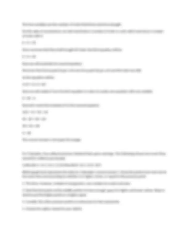 wonderlic test prep questions with accurate answers | Exams Mathematics ...