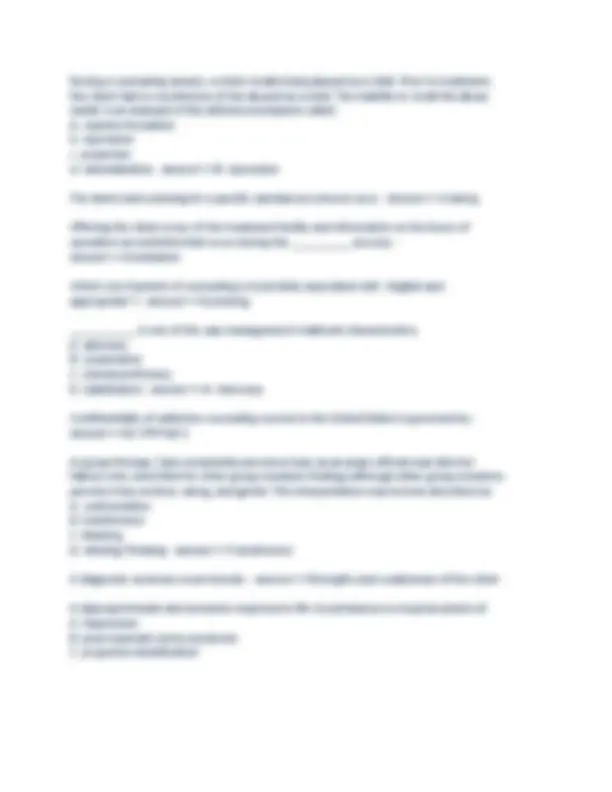 LCAS Exam 2025–2026 | Licensed Clinical Addiction Specialist | Accurate ...