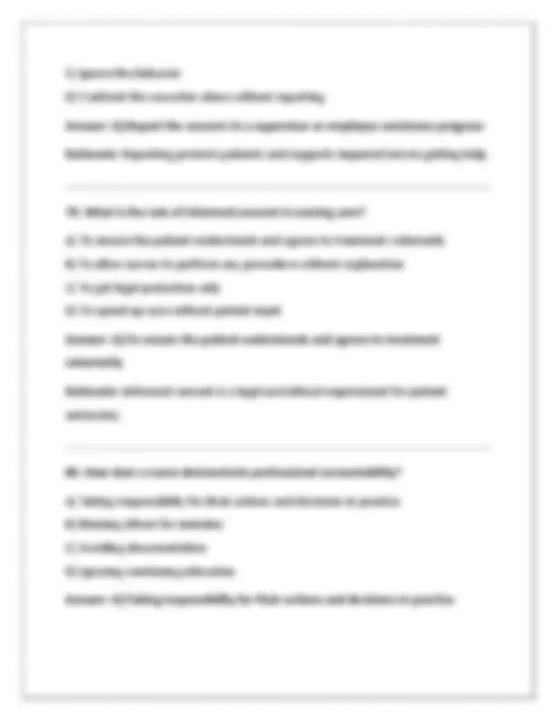 TEXAS NURSING JURISPRUDENCE EXAM QUESTIONS AND CORRECT DETAILED ANSWERS ...