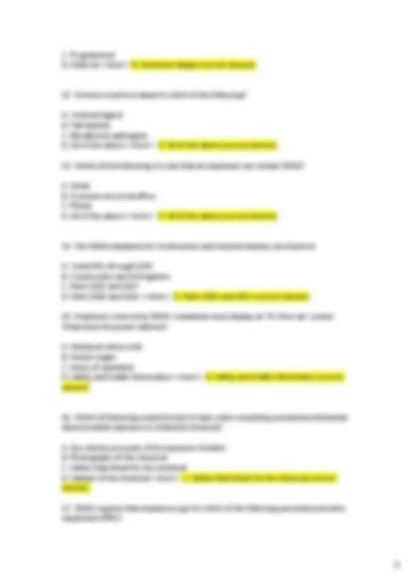 OSHA 30 Construction Test Answer Key INTRODUCTION TO OSHA Exam ...