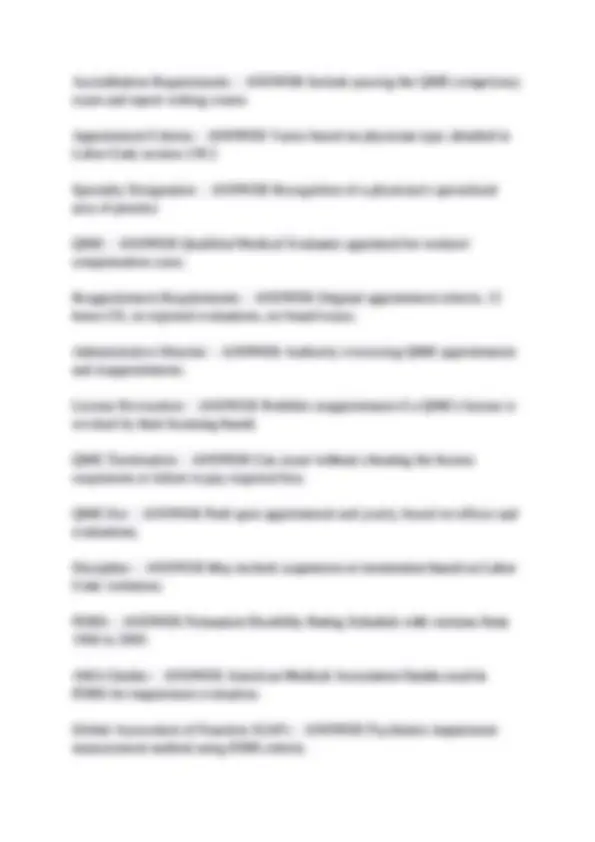 QME Exam Study Guide 2025: Key Concepts & Legal Aspects | Exams Nursing ...