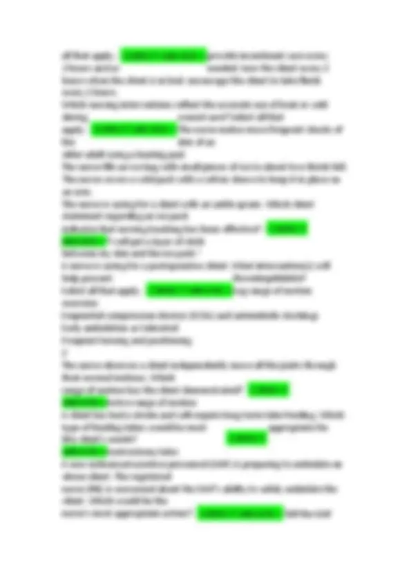 FUNDAMENTALS KAPLAN INTEGRATED TEST QUESTIONS AND 100% CORRECT ANSWERS ...