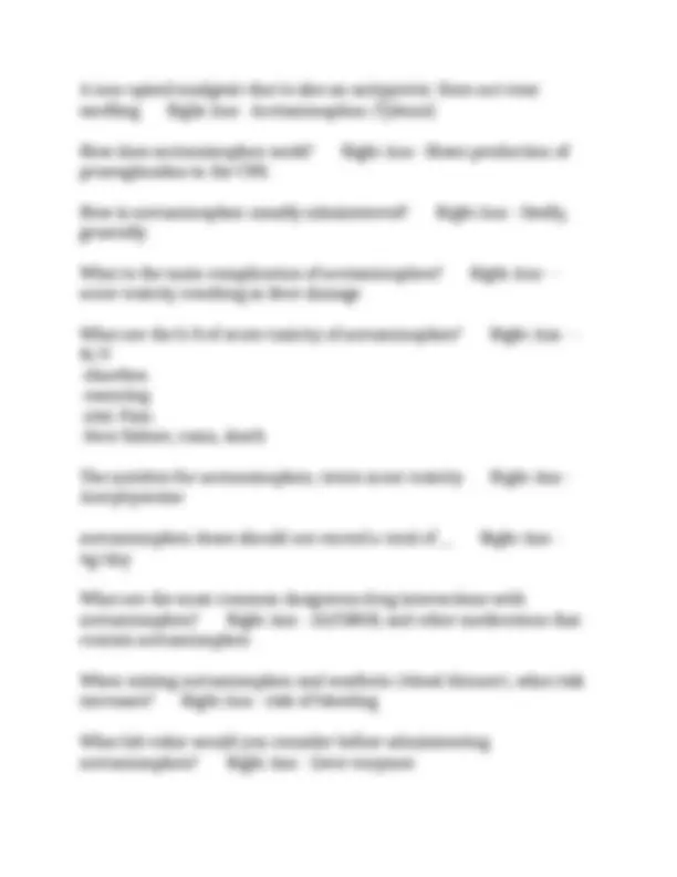 Pharmacology Exam 2 UAMS CON - Questions With Practical Insights ...