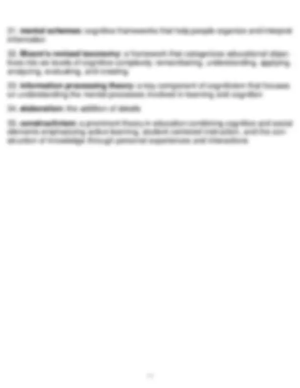 Objective Assessment Learners and Learning Science study guide.pdf | Exams Nursing | Docsity