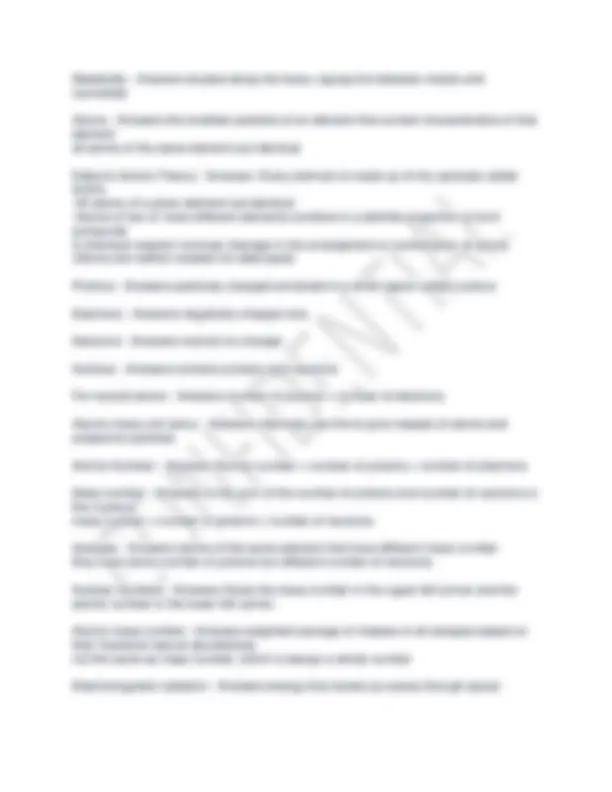 CHM1025 Final Comprehensive Exam Review Study Guide 2025. | Exams Nursing | Docsity