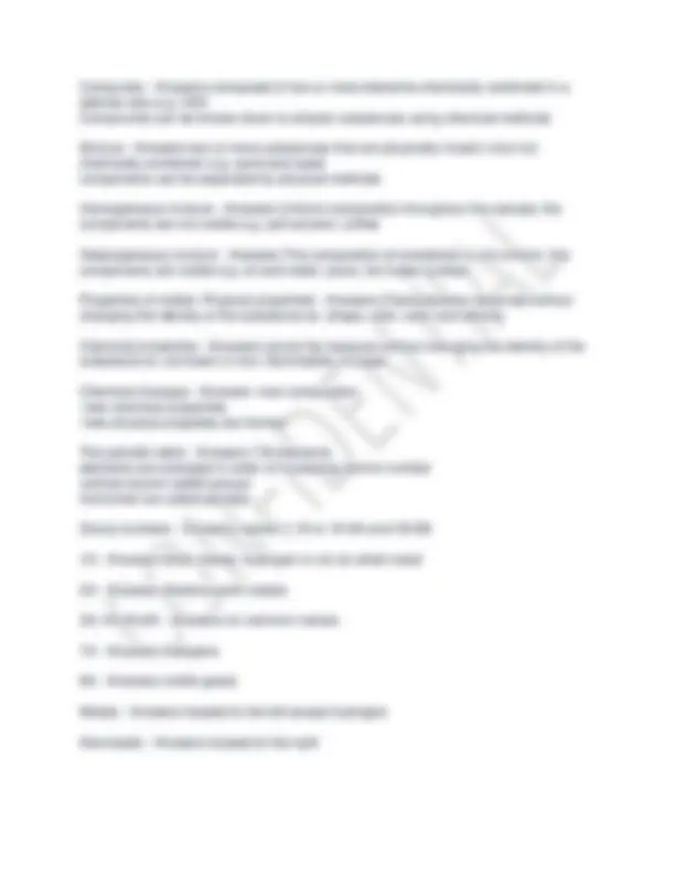 CHM1025 Final Comprehensive Exam Review Study Guide 2025. | Exams ...