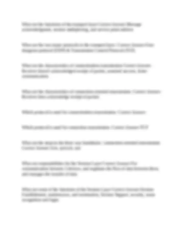 Network+ (N10-008) questions with correct answers | Exams Computer ...