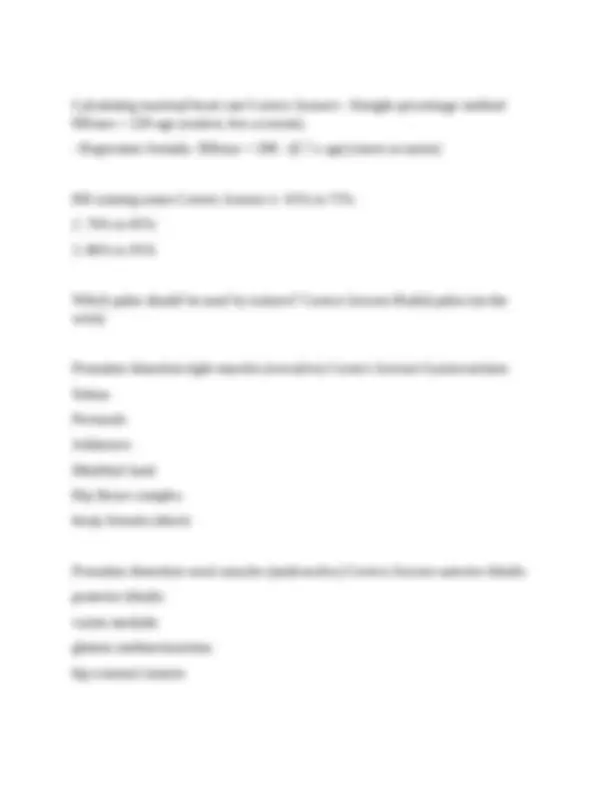 NASM CPT EXAM CHEAT SHEET questions with correct answers | Exams ...