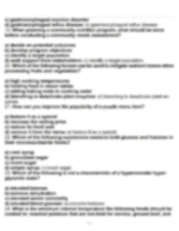 All Access Dietetics RD Exam Practice Questions 2025 Comprehensive ...