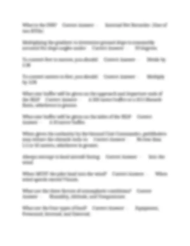 U.S. Army Pathfinder HLZ Test: Questions and Solutions | Exams Nursing ...