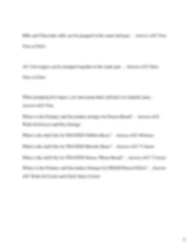 Zaxby's BOH Certification Test: Food Safety and Handling | Exams ...