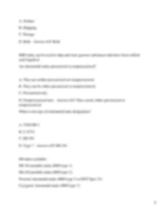 Electrical Engineering Exam Review: Liquid Storage Containers and ...