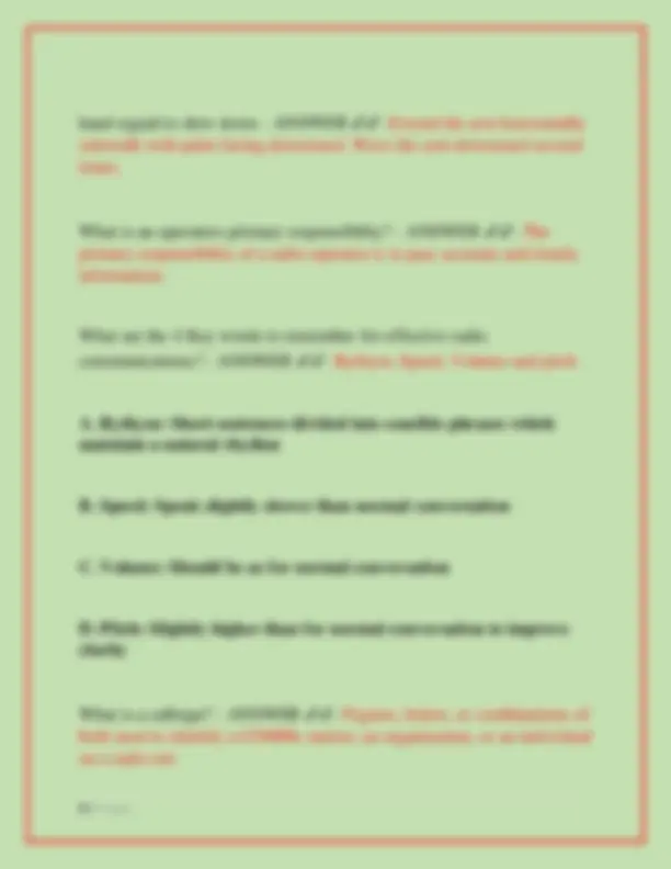 88M AIT Red Book Test Study Guide – Correct Answers | Exams Radio ...