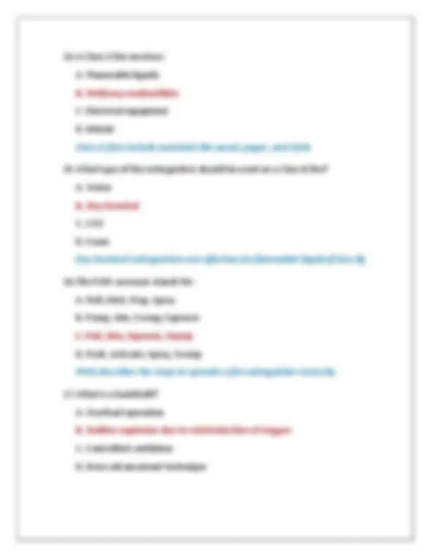 TCFP BASIC STRUCTURE FIREFIGHTER PRACTICE EXAM 2 QUESTIONS AND CORRECT ...