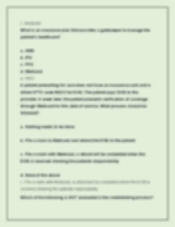 AAPC CPB EXAM 2025-2026 QUESTIONS WITH COMPLETE SOLUTIONS GUARANTEED PASS ALREADY GRADED | Exams ...