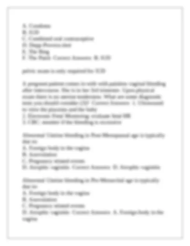 NURS 5432 Family I Midterm Exam University of Texas at Arlington (UTA). This exam includes ...