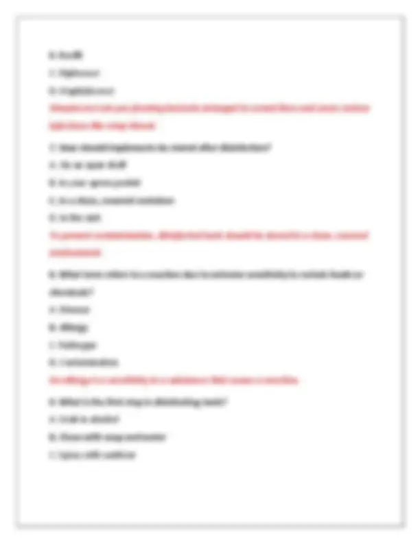 Milady Standard Barbering Exam Review CHAPTERS 5 TO 10 QUESTIONS AND ...