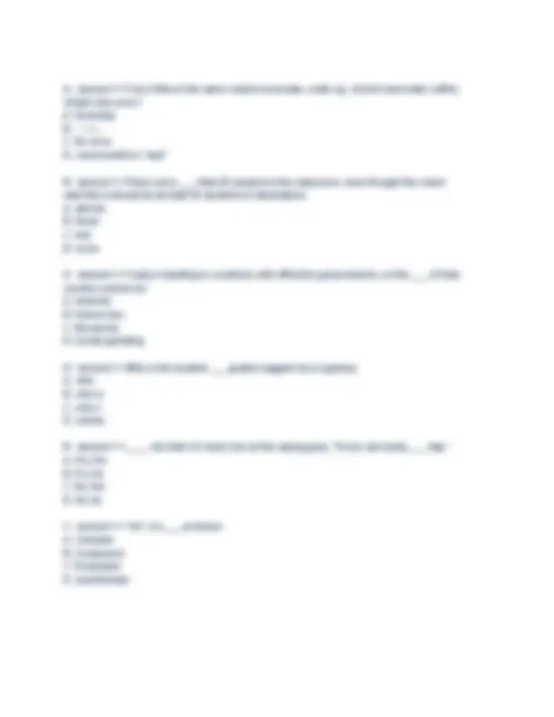 TEAS Nursing Entrance Exam - Eng. Lang Exam Questions and Verified ...