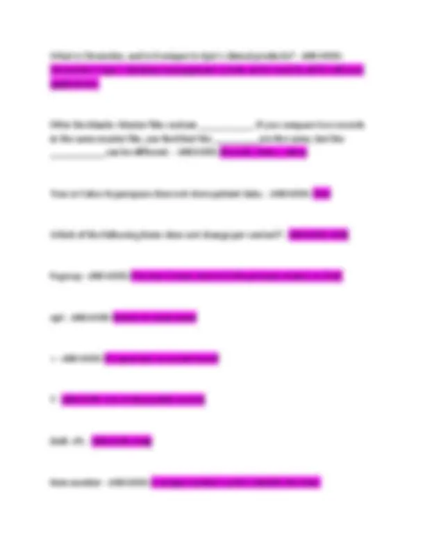 EPIC CERTIFICATION EXAM QUESTIONS WITH VERY ELABORATED ANSWERS | Exams ...