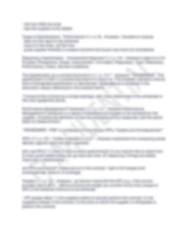 CIPS - L4M3 Commercial Contracting -Comprehensive Exam (Study Guide ...