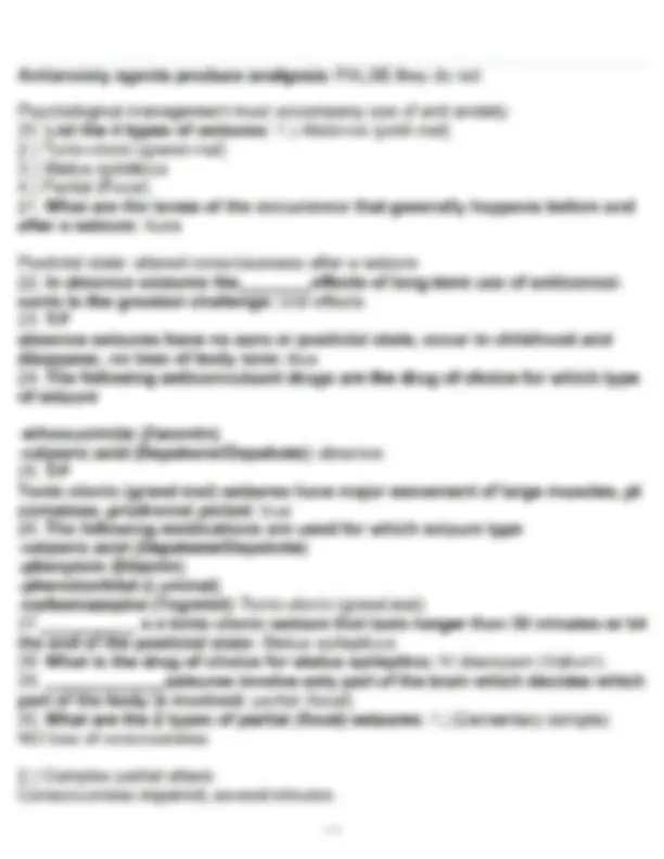 Pharmacology Quiz 3 – Psychiatry-Focused Medication Review for Nursing ...