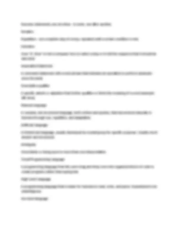 AP CSP UNIT 0 & 1 VOCABULARY LATEST FINAL EXAM UPDATED FOR 2025-2026 ...