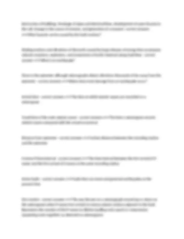 Laboratory Manual in Physical Geology Exam | Exams Laboratory Practices and Management | Docsity