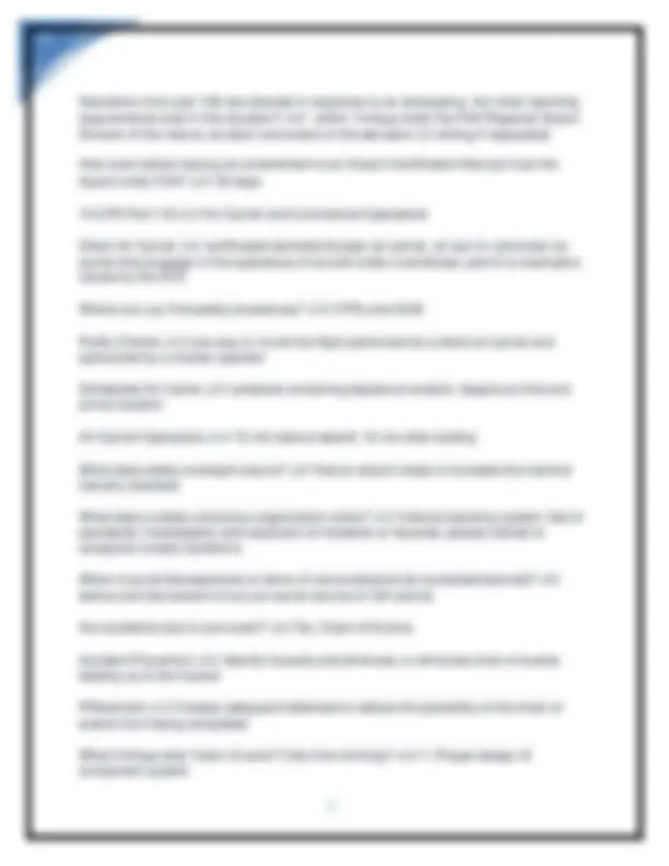 AAAE ACE Security Training Course Modules 1-4 Questions and Answers ...
