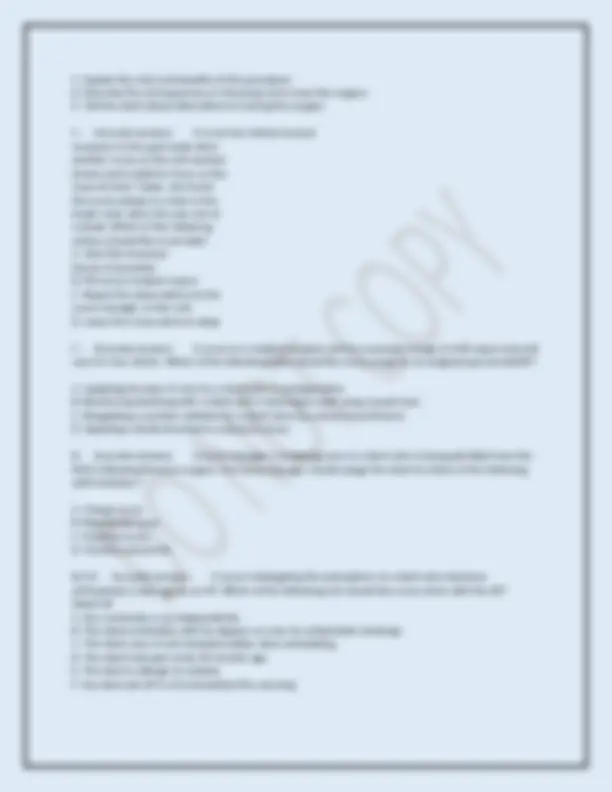 ATI Exam 1 – Fundamentals of Nursing – 2025 – Questions with 100% ...