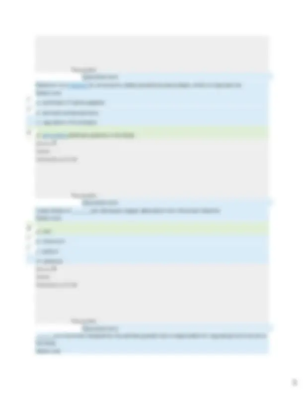 Straighterline INTRODUCTION TO NUTRITION NUTRI101 Graded Exam 3 - 2025 | Exams Nutrition | Docsity