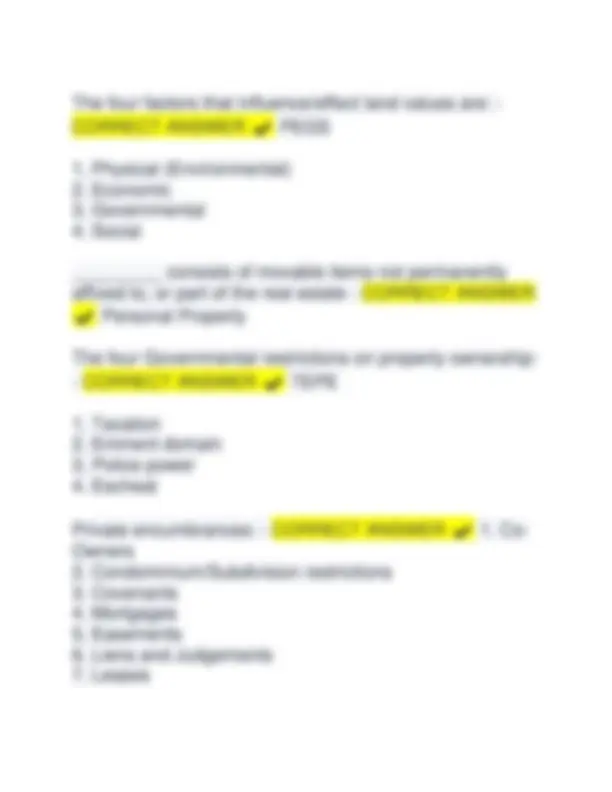 IAAO_101_EXAM_2024_2026_NEWST_VERSION_QUESTIO | Exams Nursing | Docsity