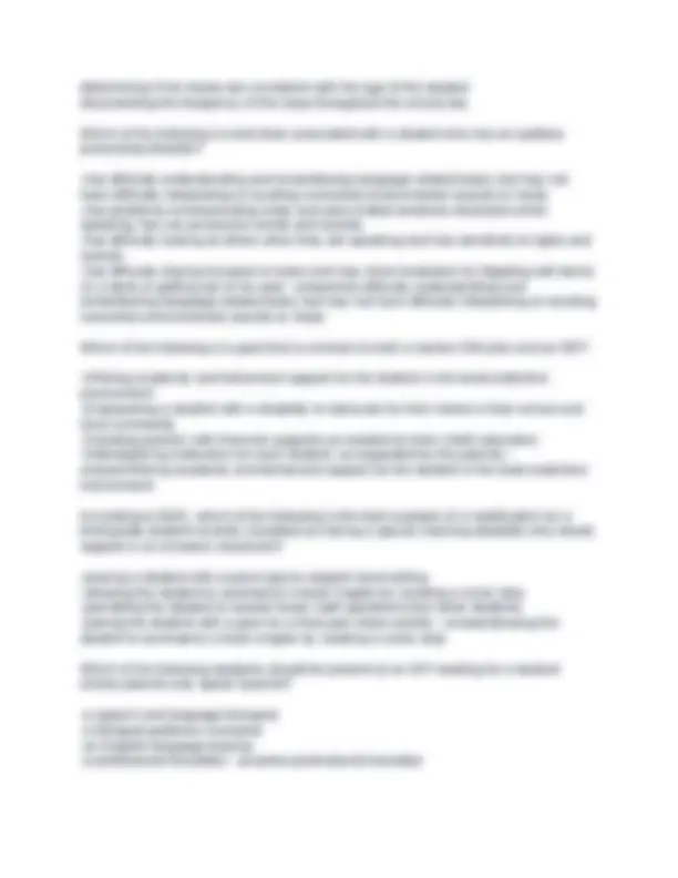 PRAXIS SPED 5355 QUESTIONS AND ANSWERS 2025 | Exams Advanced Education ...