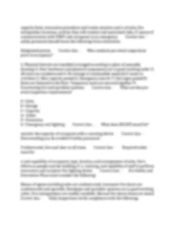 Indoor Place of Assembly Safety Personnel F-03 (Q&A) | Exams Public ...