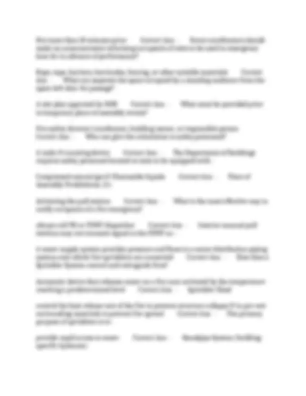 Indoor Place of Assembly Safety Personnel F-03 (Q&A) | Exams Public ...