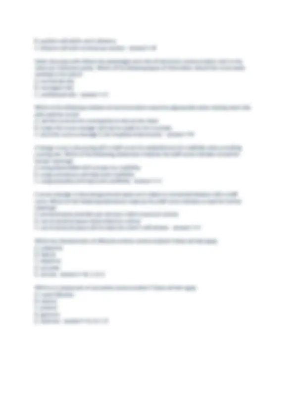 ATI Nurse's Touch Professional Communication Exam Questions and ...