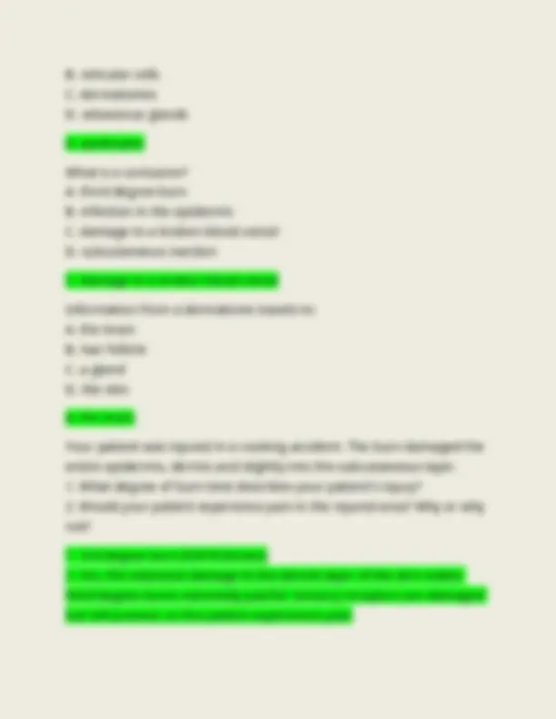 MODULE 7 EXAM: BIOD 151, 2025/2026 WITH CORRECT/ACCURATE ANSWERS ...