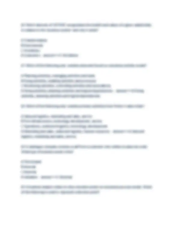 BCS FOUNDATION CERTIFICATE IN BUSINESS ANALYSIS (SAMPLE PAPER A 2025 VERSION 2.0) Exam 202 ...