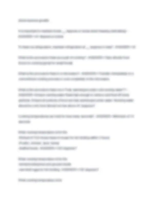 Food Handler Exam Prep: Q&A on Food Safety & Hygiene | Exams Advanced ...