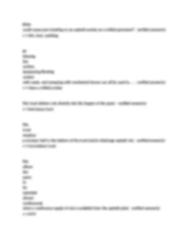 Asphalt Field Level I Test Questions With Correct Answers. | Exams ...