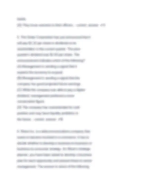 ETS MBA STUDY GUIDE Question and answers already passed 2025 | Exams ...