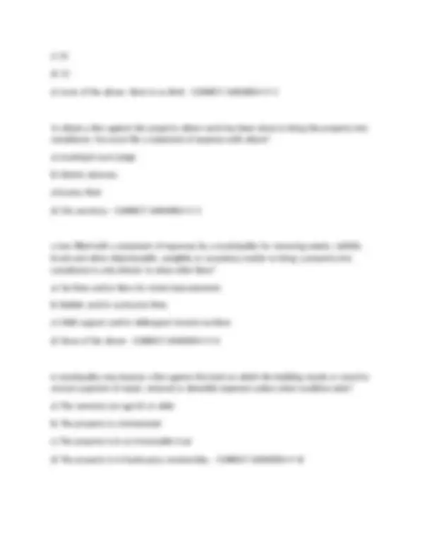 Texas Code Enforcement Exam Questions With Correct Answers | Exams Law ...