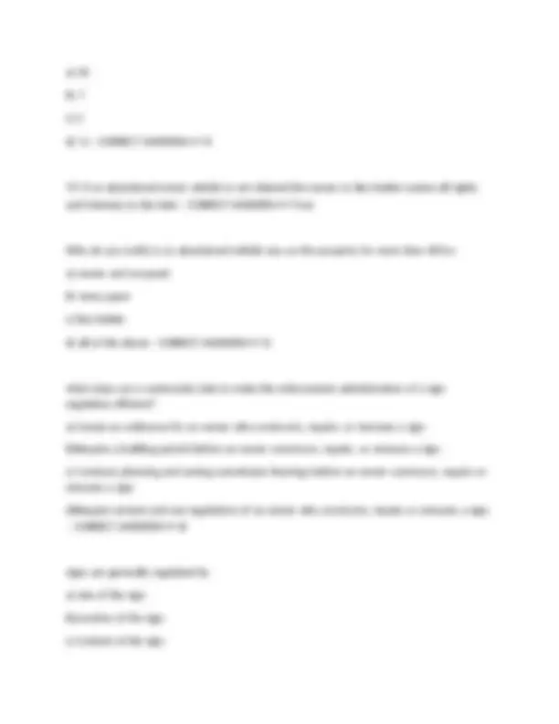 Texas Code Enforcement Exam Questions With Correct Answers | Exams Law ...